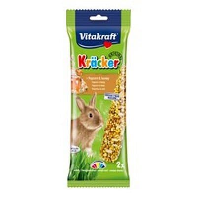 VITAKRAFT KRACKER DUO ΓΙΑ ΚΟΥΝΕΛΙ ΜΕ POPCORN & ΜΕΛΙ 2ΤΜΧ